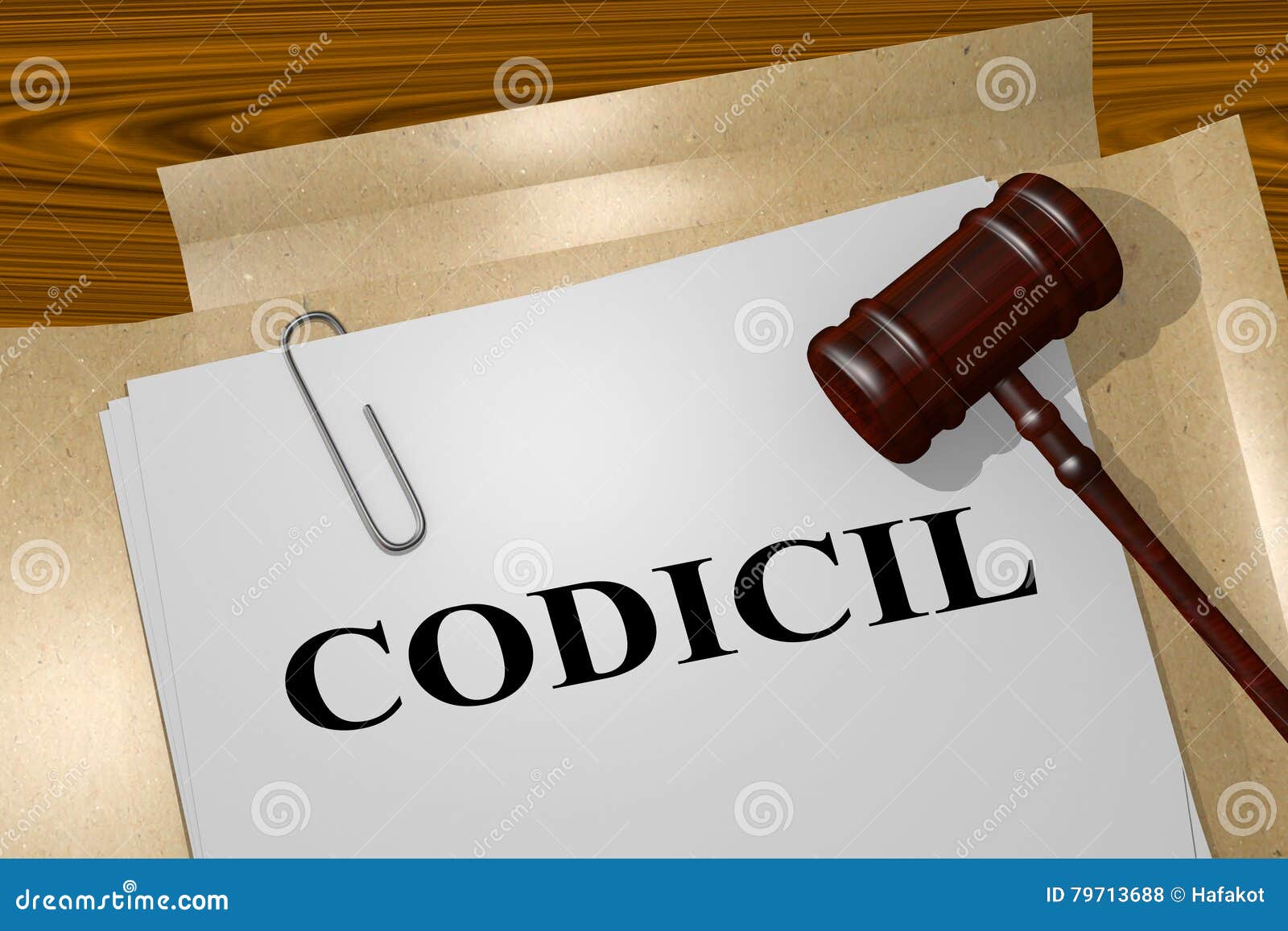 Codicil - legal concept stock illustration. Illustration of business ...