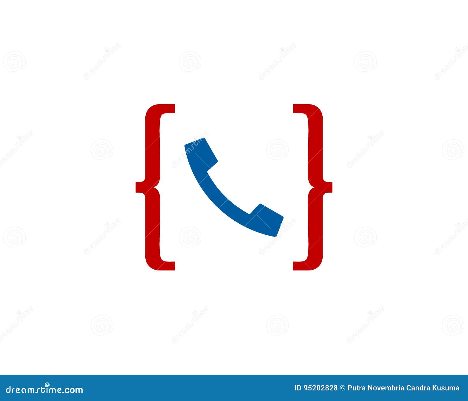 Codifique O ícone Logo Design Element Da Chamada Ilustração do Vetor ...