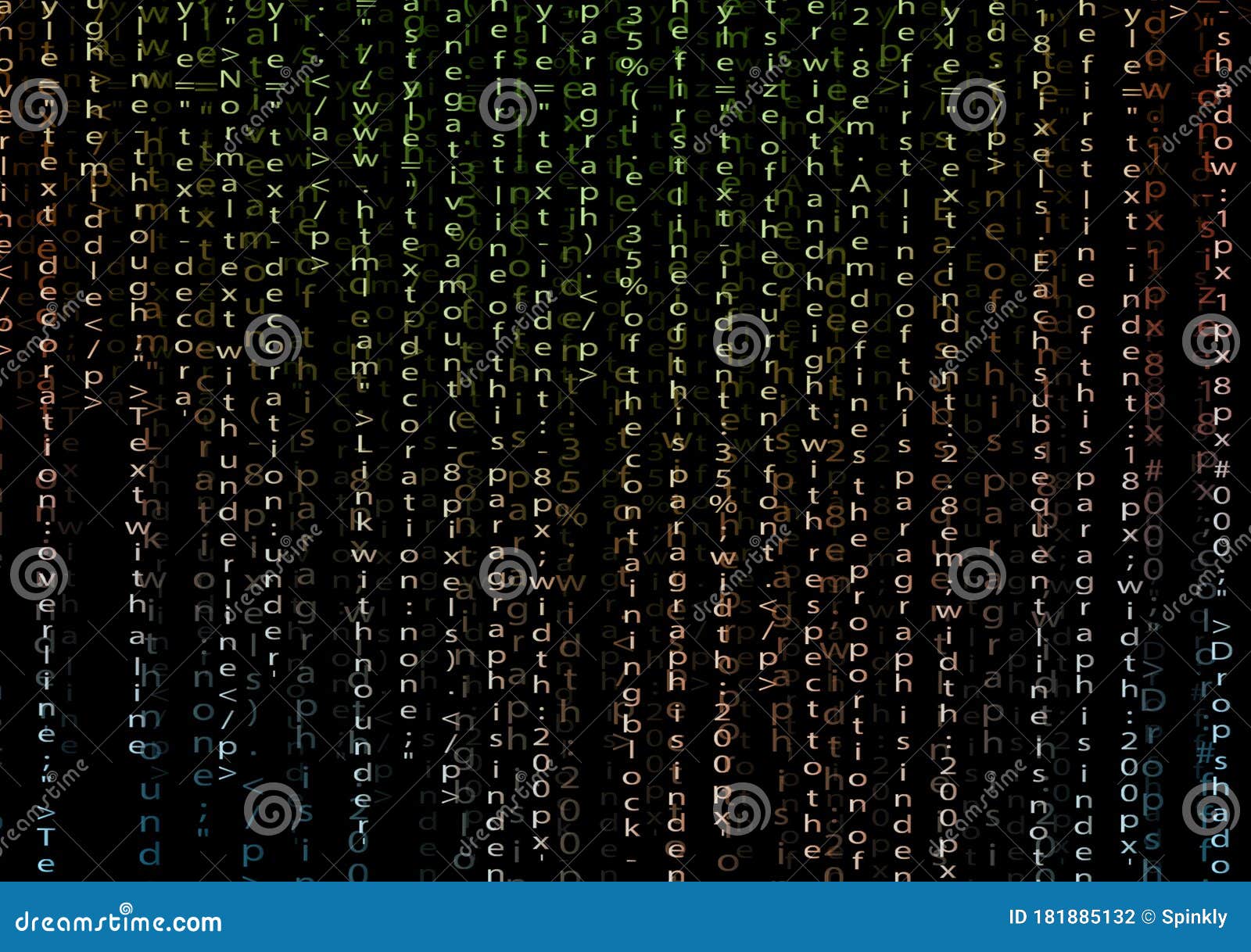 Coding Background Wallpaper for Designs Stock Illustration ...