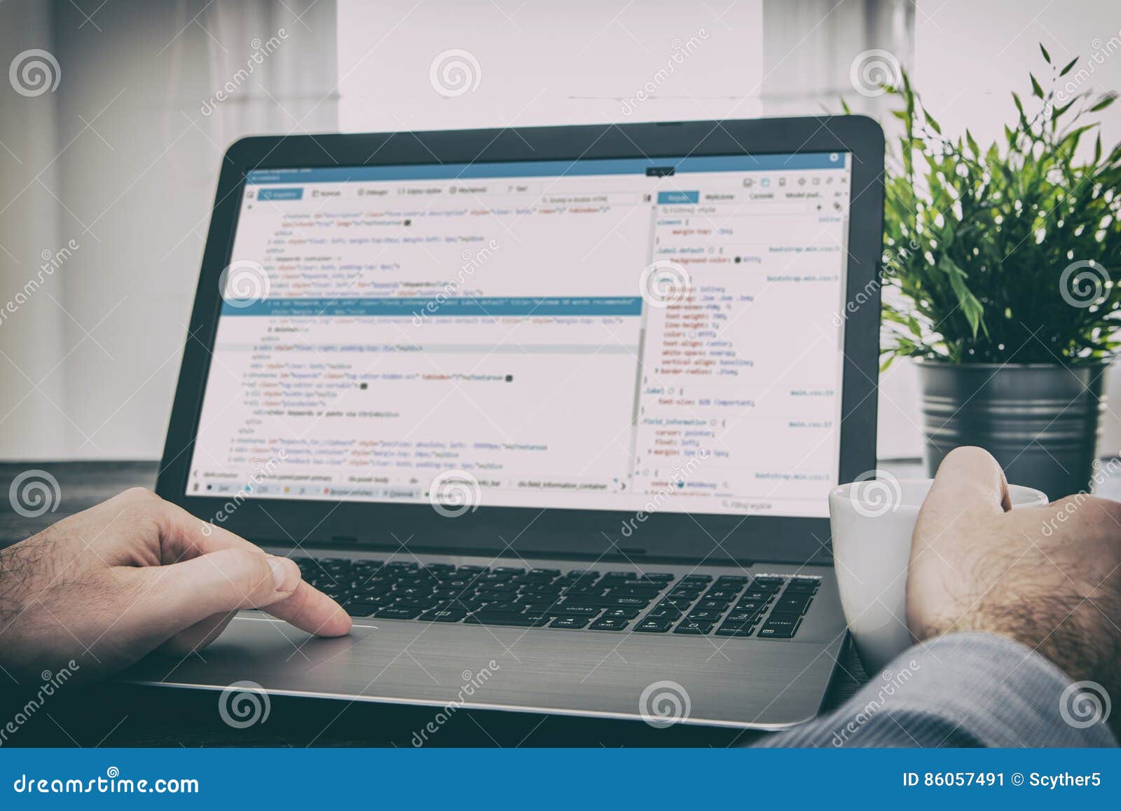 Coding Code Program Compute Coder Develop Developer Development Stock Image Image Of