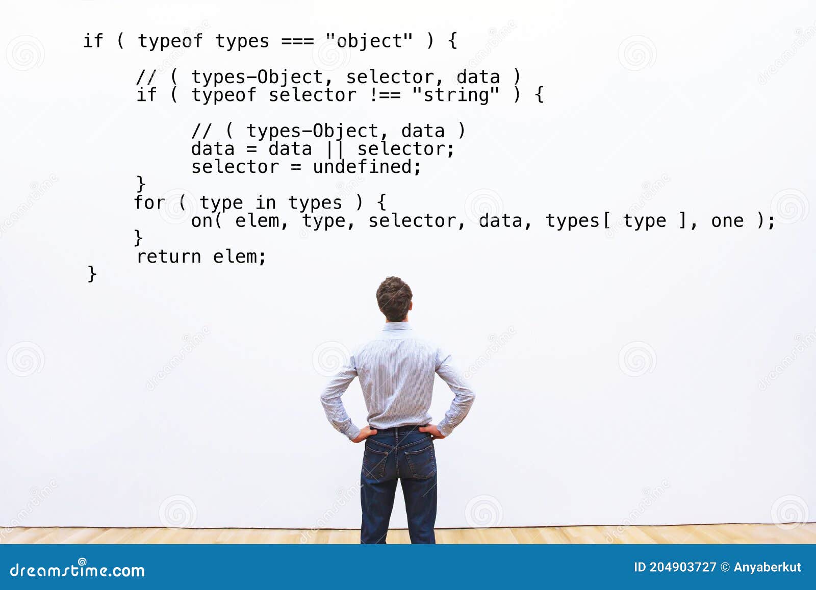Coding Concept, Learning Programming, Programmer Writing Code Stock ...