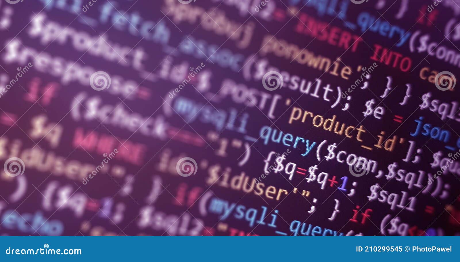 Coding Concept Software Development Monitor Technology Display Application Source Code