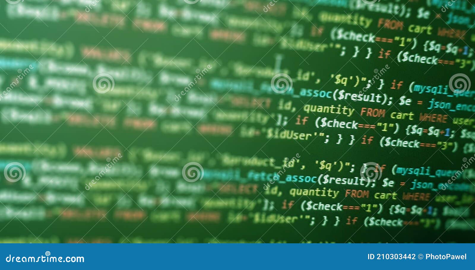 Coding Concept Software Development Monitor Technology Display Application Source Code