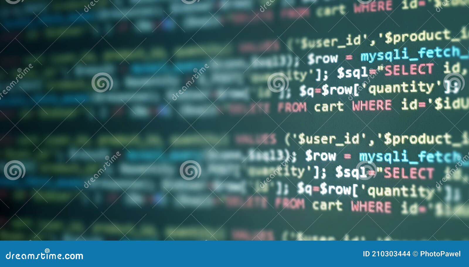 Coding Concept Software Development Monitor Technology Display Application Source Code