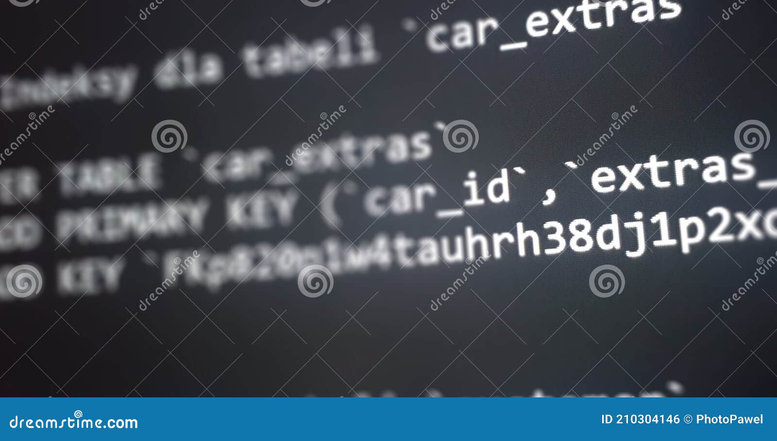 Coding Concept Software Development Monitor Technology Display Application Source Code