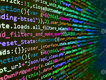 Coding Css on Mornitor at the Office - for Background or Montage ...