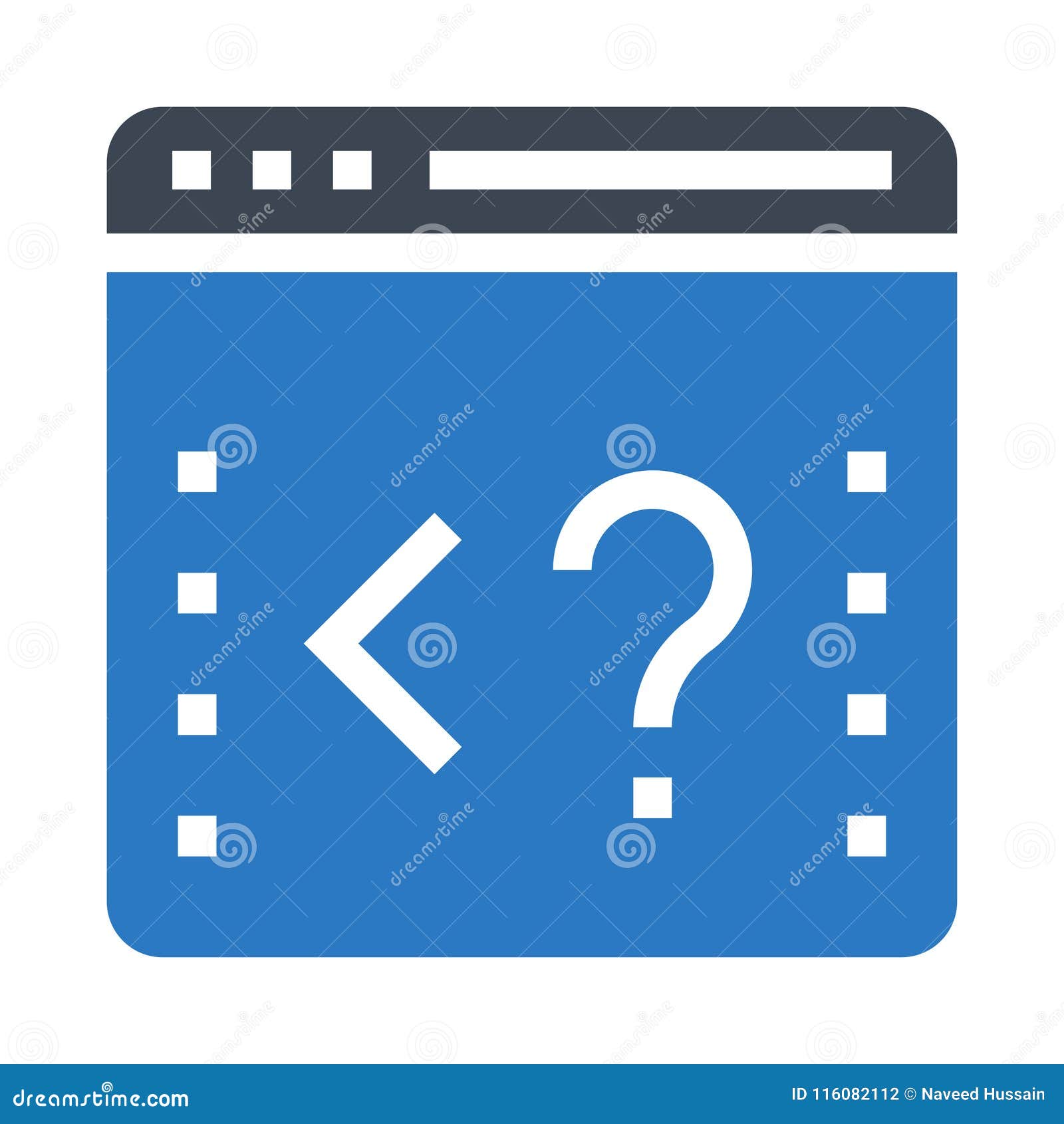 Coding Glyphs Double Color Icon Stock Illustration - Illustration of ...