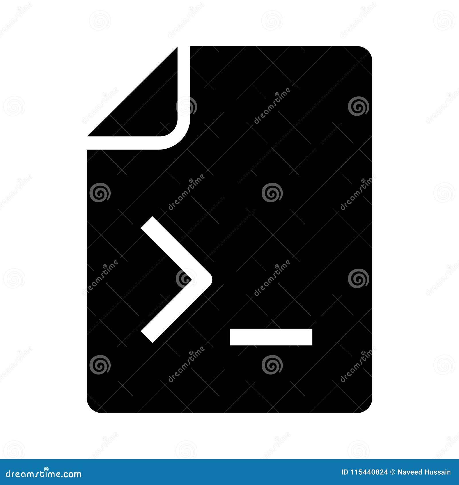 Coding page glyphs icon stock illustration. Illustration of document ...