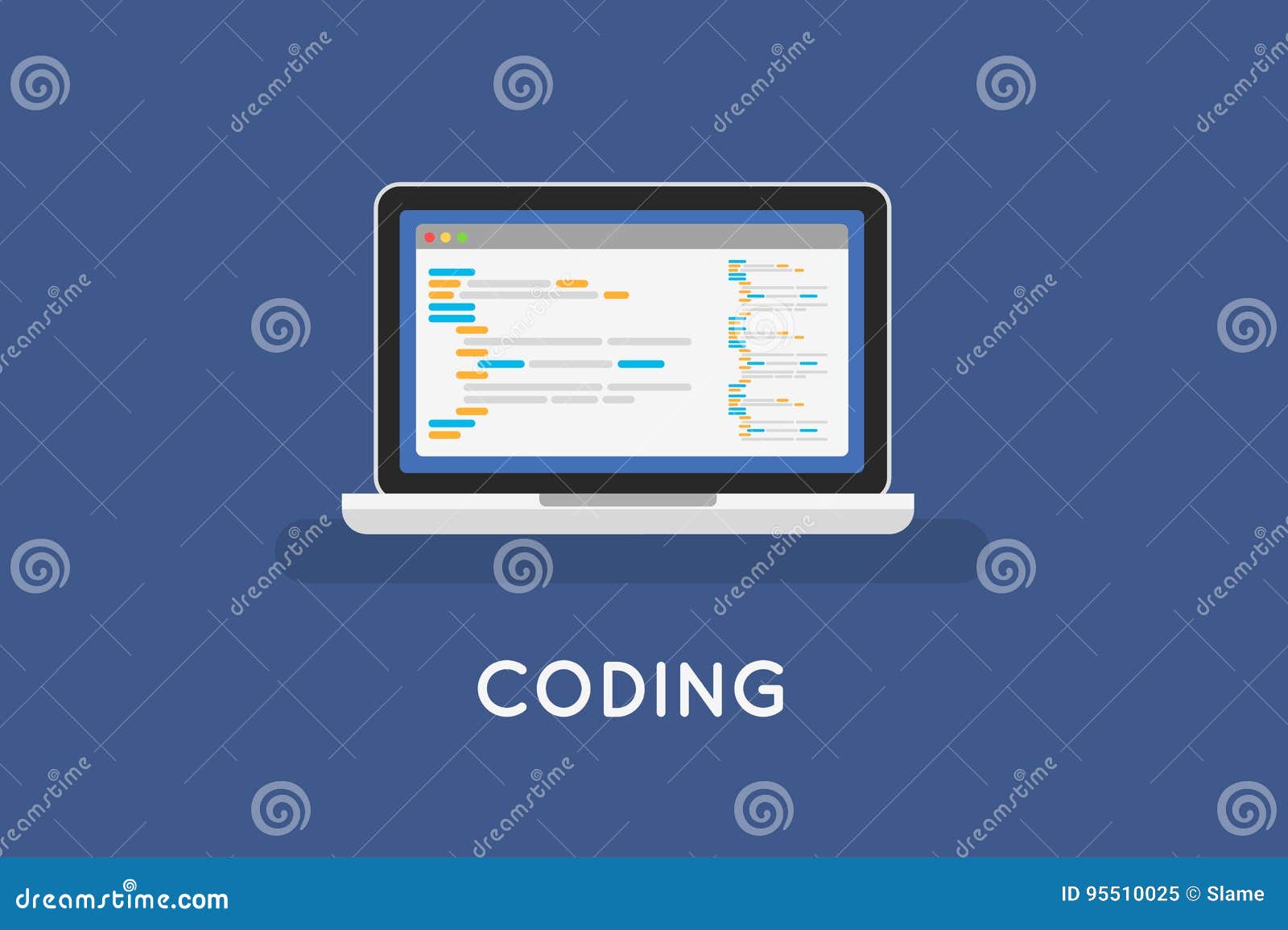 Coding Php or Html on Laptop. Programming Stock Vector - Illustration ... Coding Php or Html on Laptop. Programming Stock Vector - Illustration ...