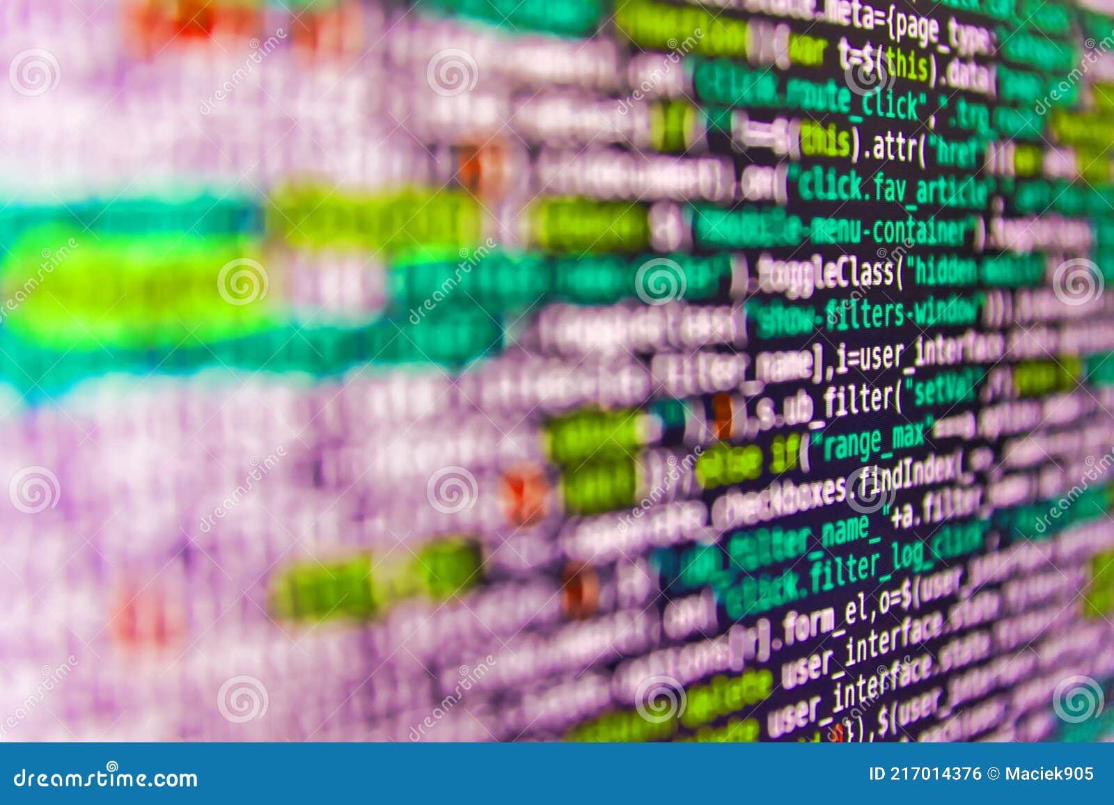 Coding Programmer Abstract Background Abstract Computer Script Source Code Developer Working