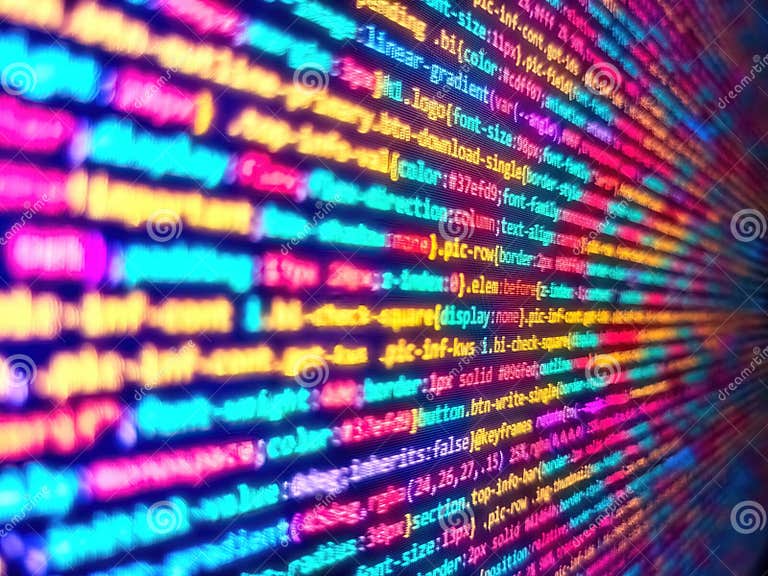 Digital Abstract Bits Data Stream, Cyber Pattern Digital Background ...