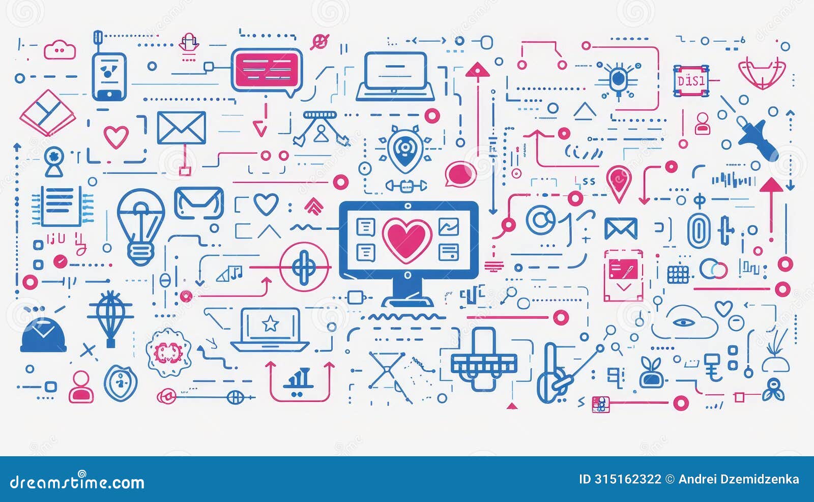 Coding And Programming Icons Software Development Algorithm Scheme