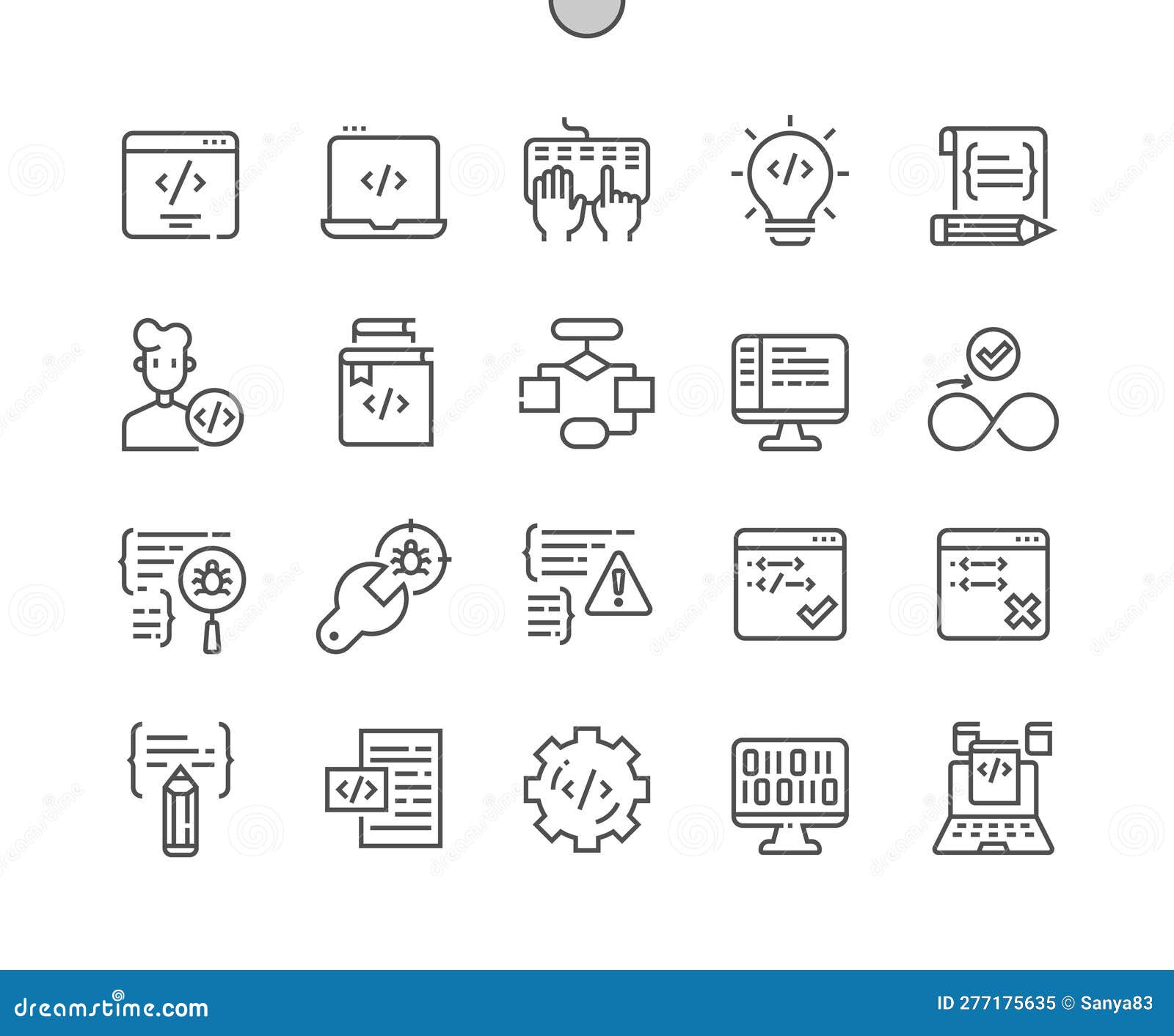 Coding. Programming Solutions Stock Vector - Illustration of build ...