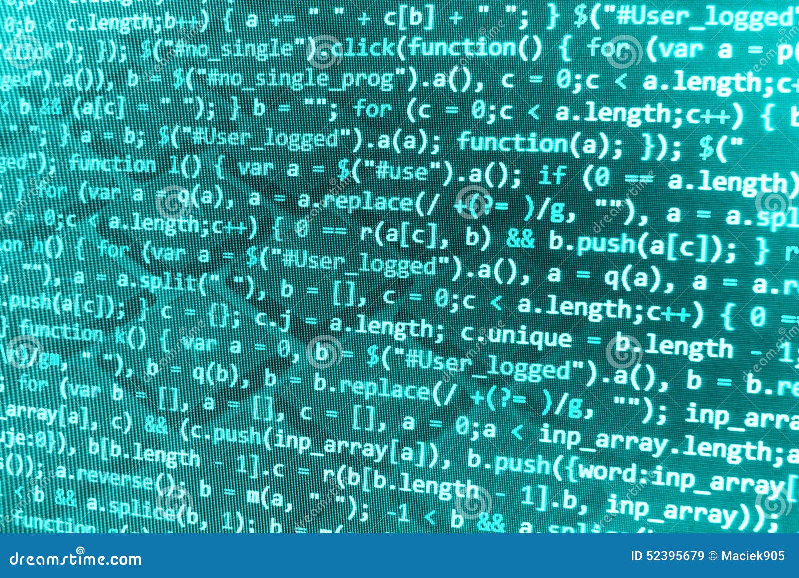 Coding Programming Source Code Screen Stock Image Image Of 2961