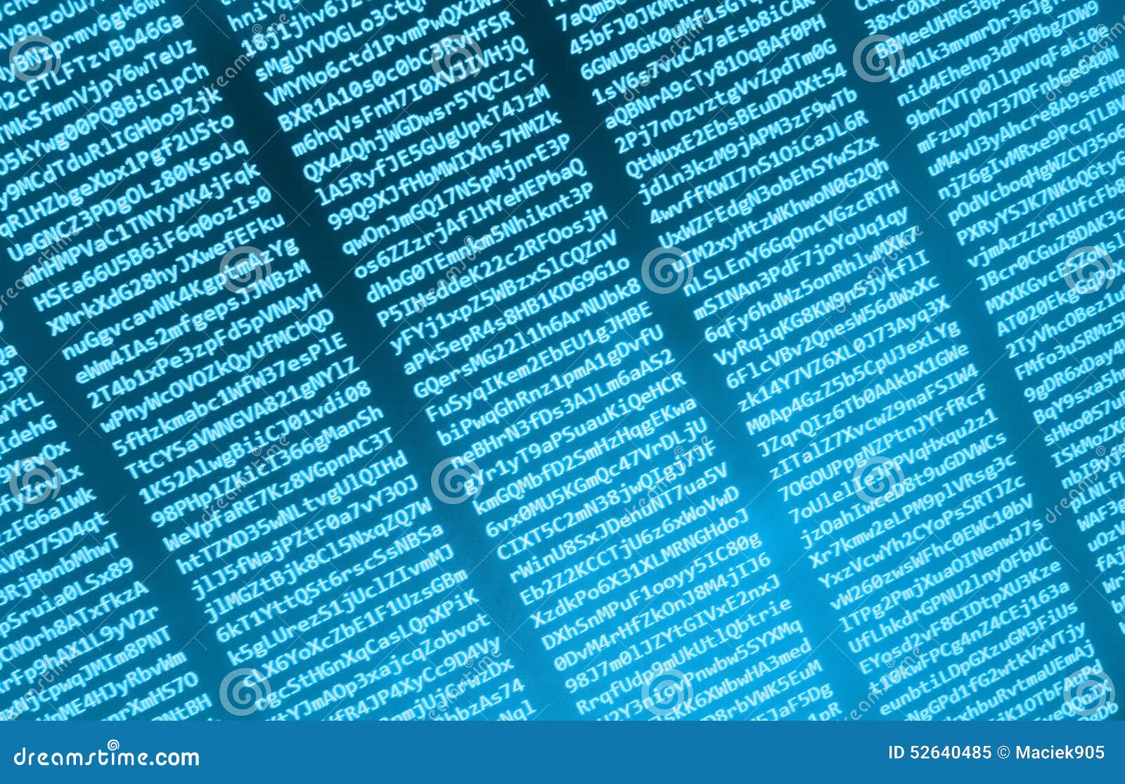 Coding Programming Source Code Screen Stock Image Image Of Byte Function 52640485