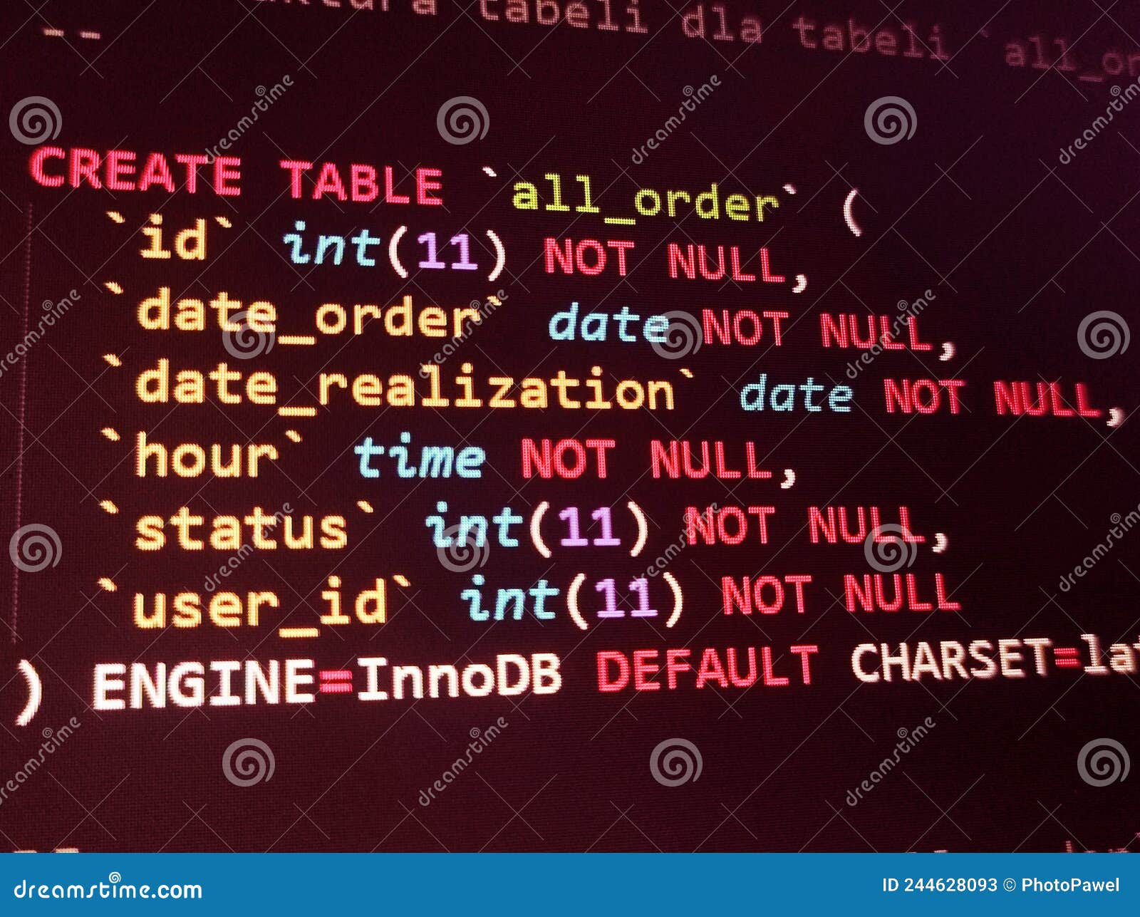 Coding Programming Source Code Screen Abstract Technology Background