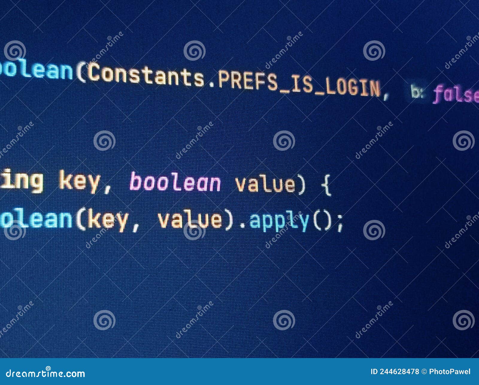 Coding Programming Source Code Screen Abstract Technology Background