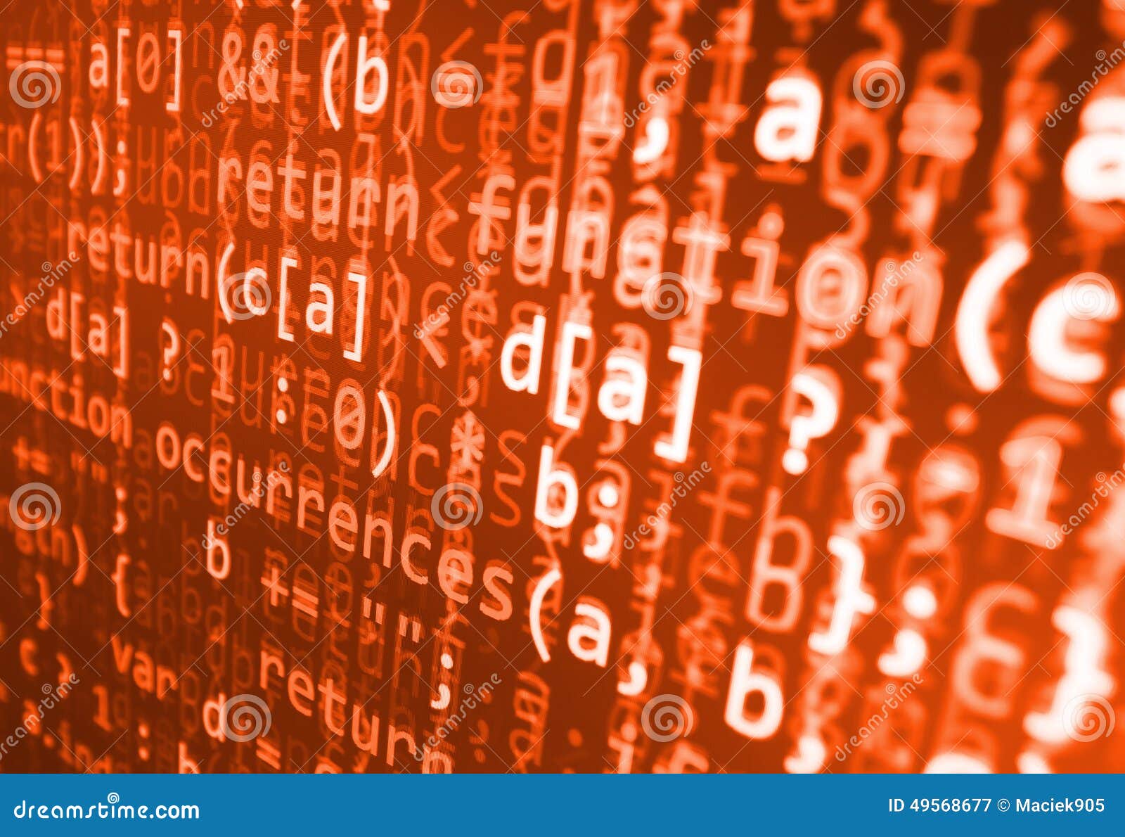 Coding Programming Source Code Screen Colorful Abstract Data Display Software Developer Web