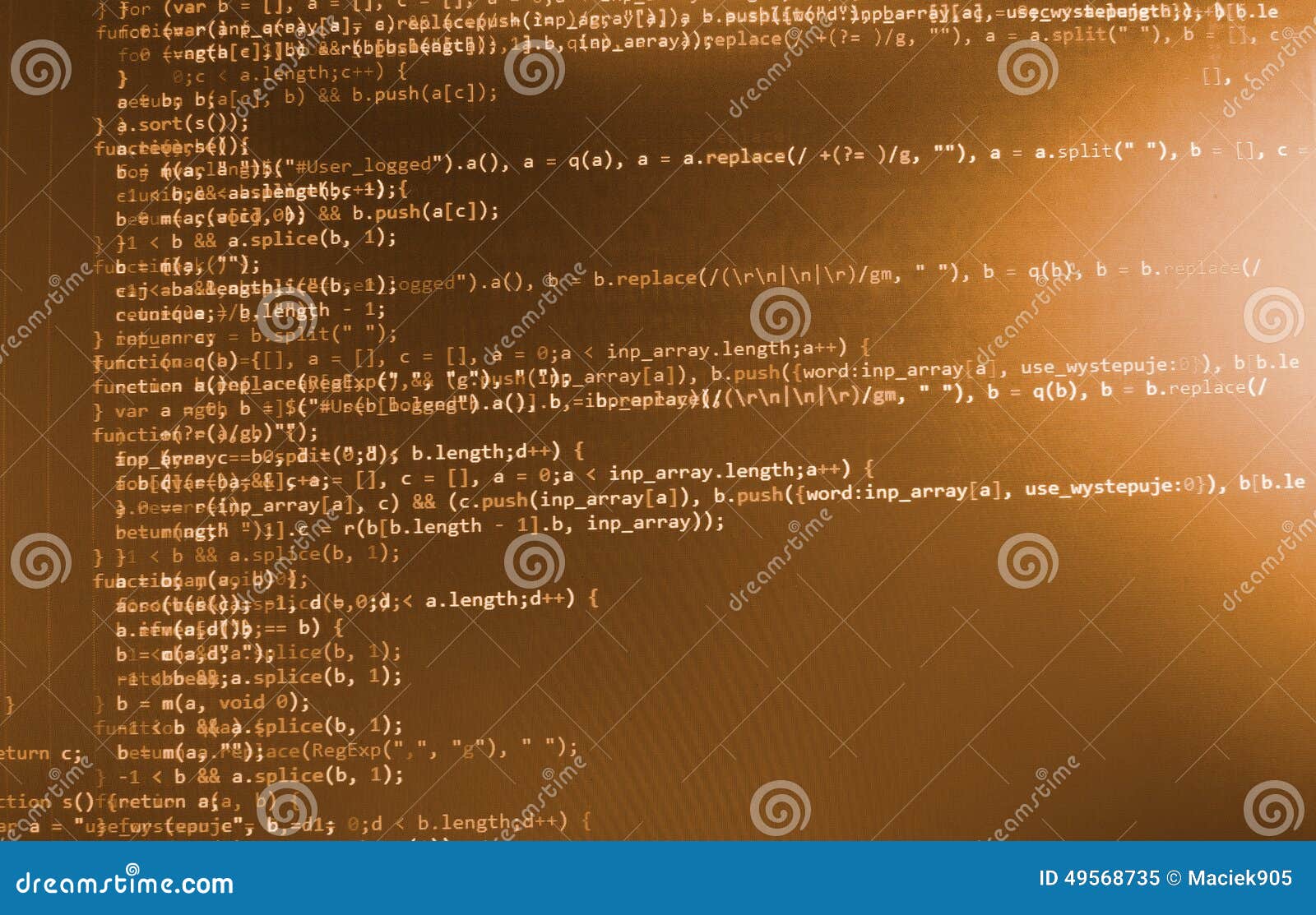 Coding Programming Source Code Screen Colorful Abstract Data Display Software Developer Web