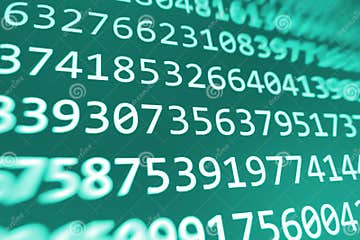 Coding Programming Source Code Screen. Colorful Abstract Data Display ...