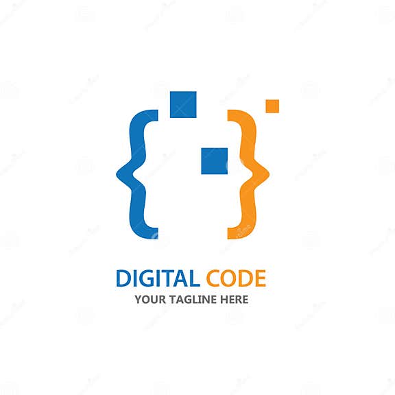 Coding technology logo stock vector. Illustration of link - 157094128