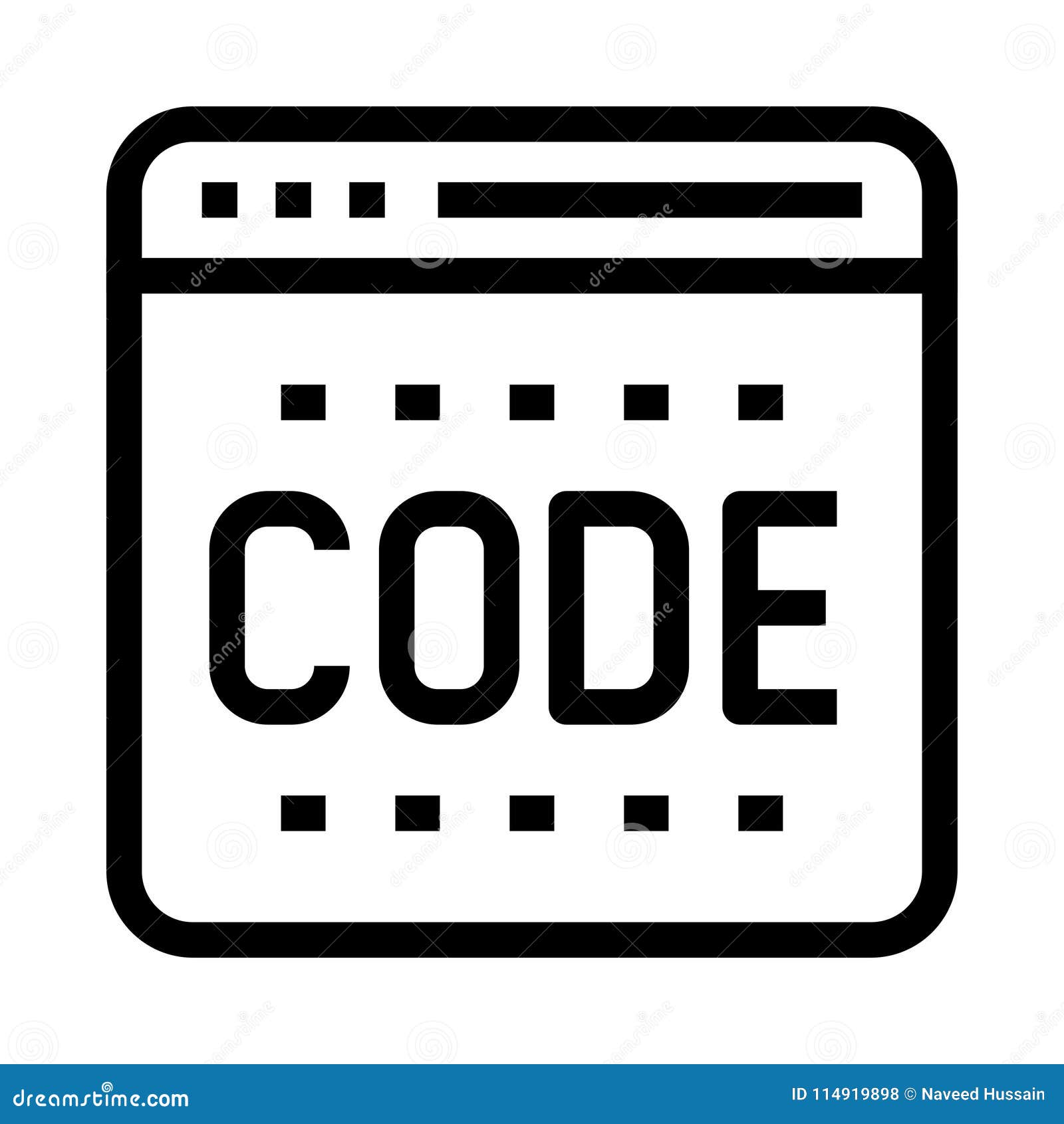 Coding vector line icon stock vector. Illustration of page - 114919898 Coding vector line icon stock vector. Illustration of page - 114919898