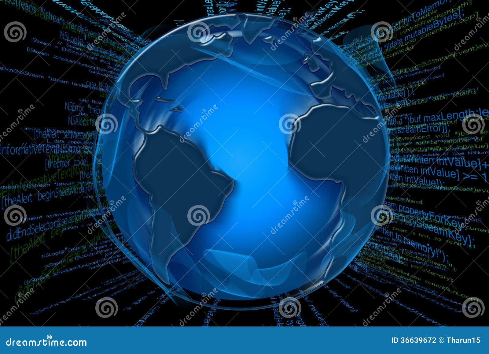 Coding Worldwide stock illustration. Illustration of graphic - 36639672