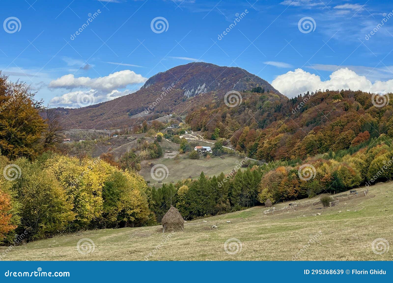 Codlea Mountain, Persani Mountains, Romania Stock Image - Image of ...