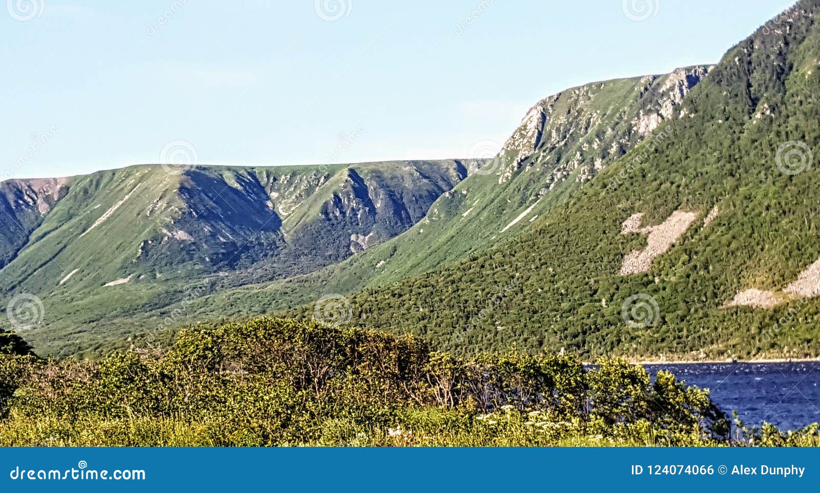 Codroy Valley stock photo. Image of long, mountains - 124074066