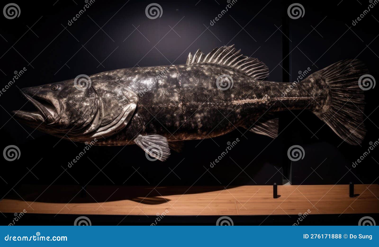 A Beautiful Photograph of the Coelacanth Stock Illustration ...