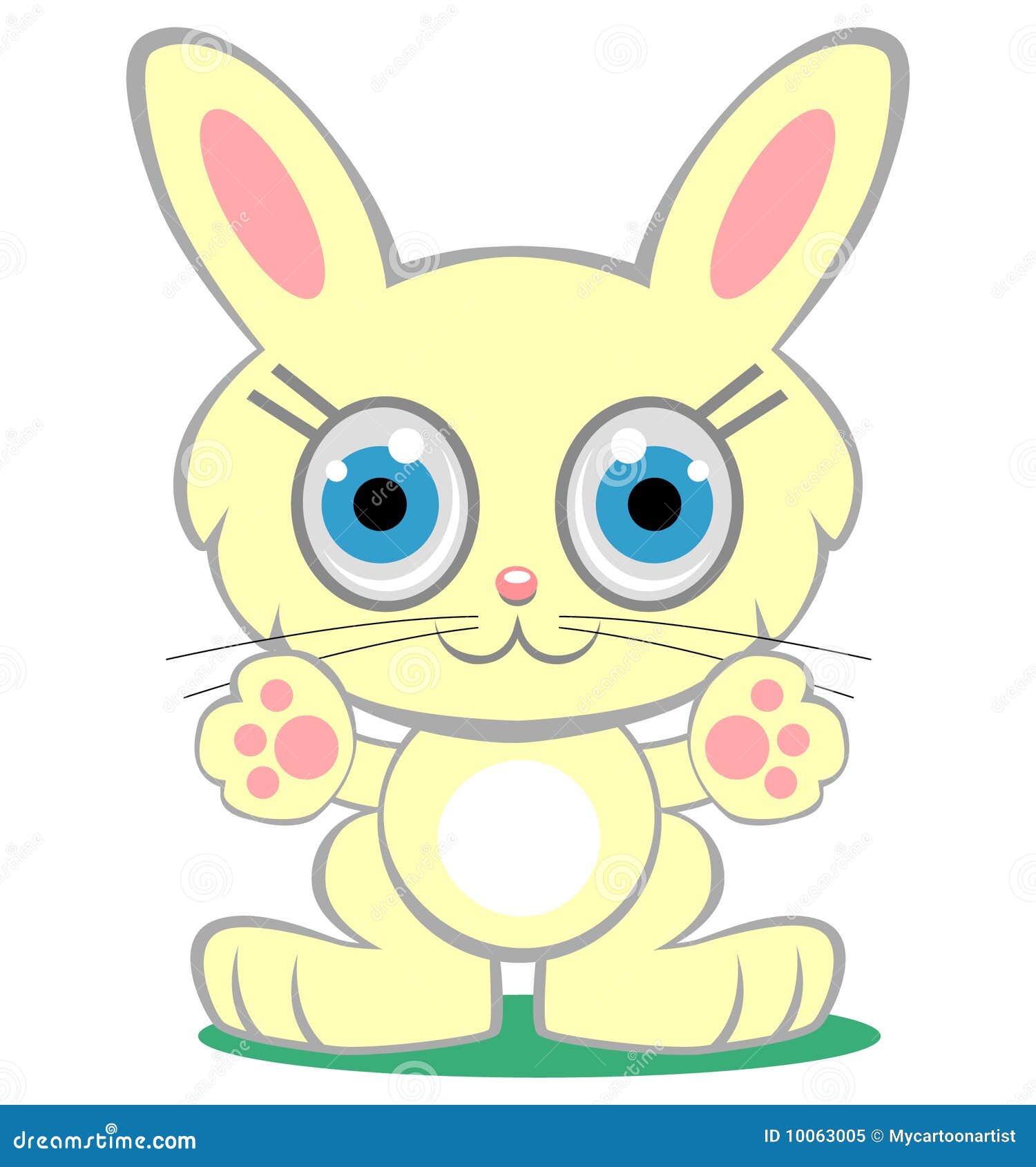 Coelho Dos Desenhos Animados Ilustração do Vetor - Ilustração de lerdo ...