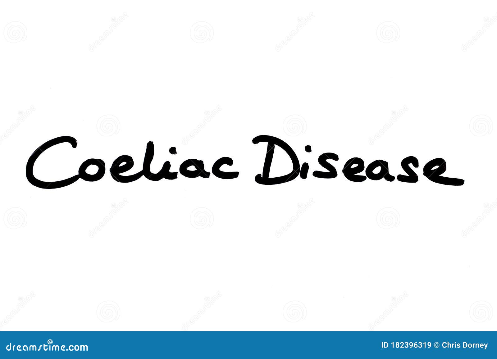 Coeliac Disease stock illustration. Illustration of longterm - 182396319