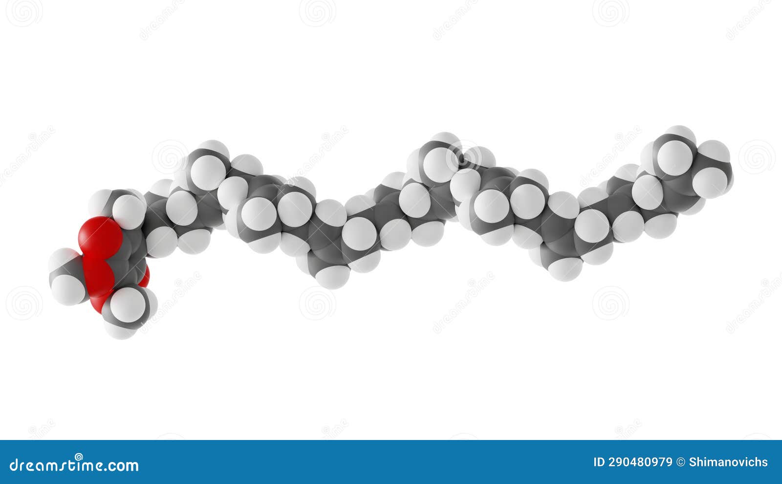 Coenzyme Q10 Molecule, Ubiquinone Molecular Structure, Isolated 3d ...