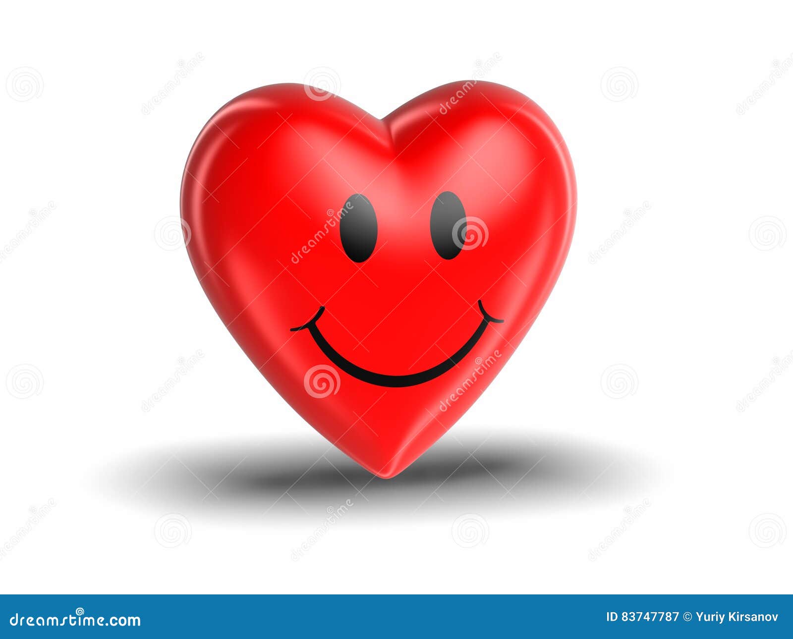 Coeur Avec L'icône De Sourire Illustration Stock - Illustration du ...