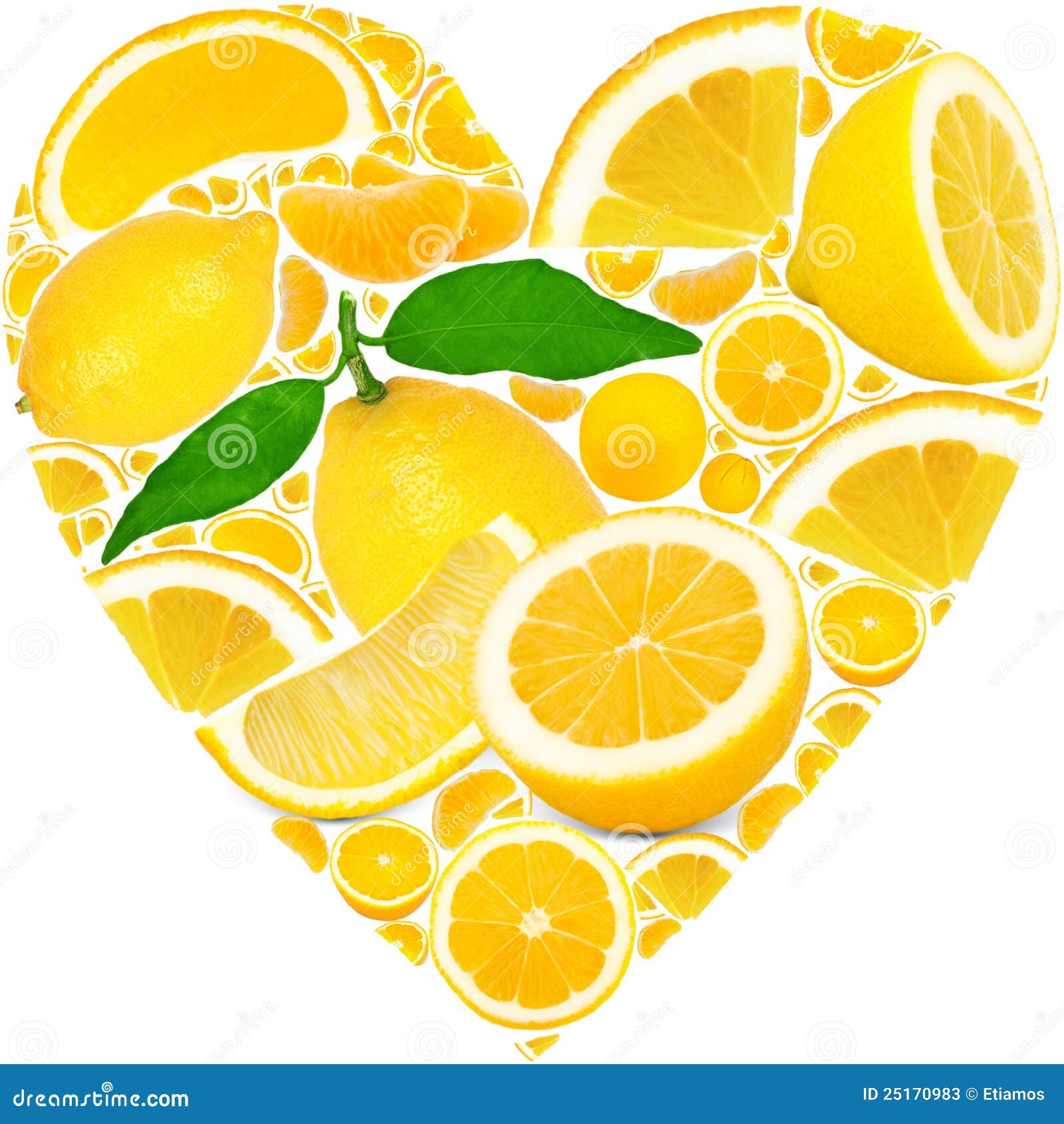 Coeur de citron image stock. Image du concept, fond, nature - 25170983
