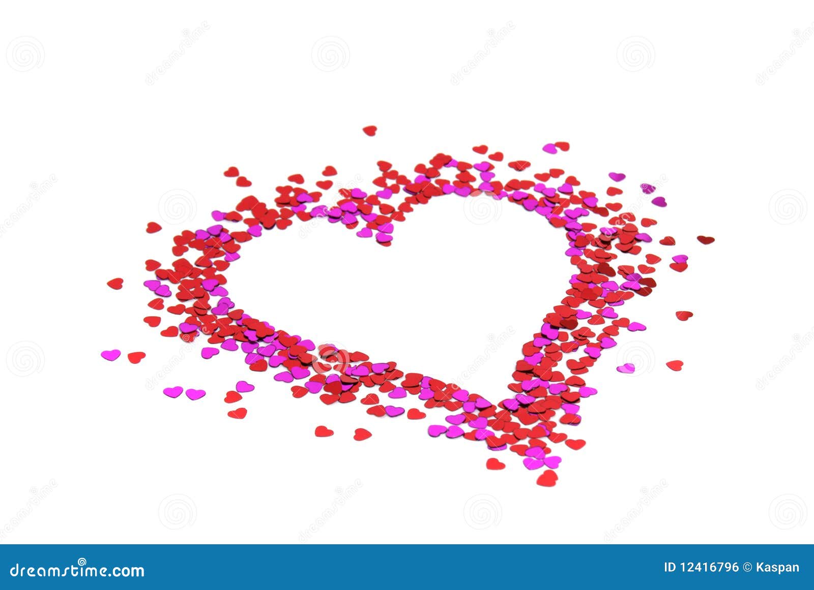 Coeur Des Petits Coeurs Rouges Photo stock - Image du rouge, romantique ...