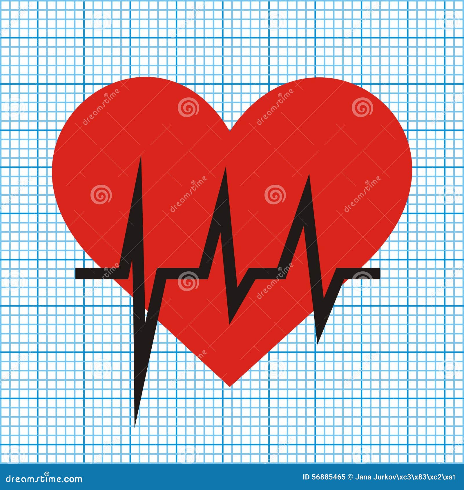 Coeur et graphique illustration de vecteur. Illustration du coeur ...