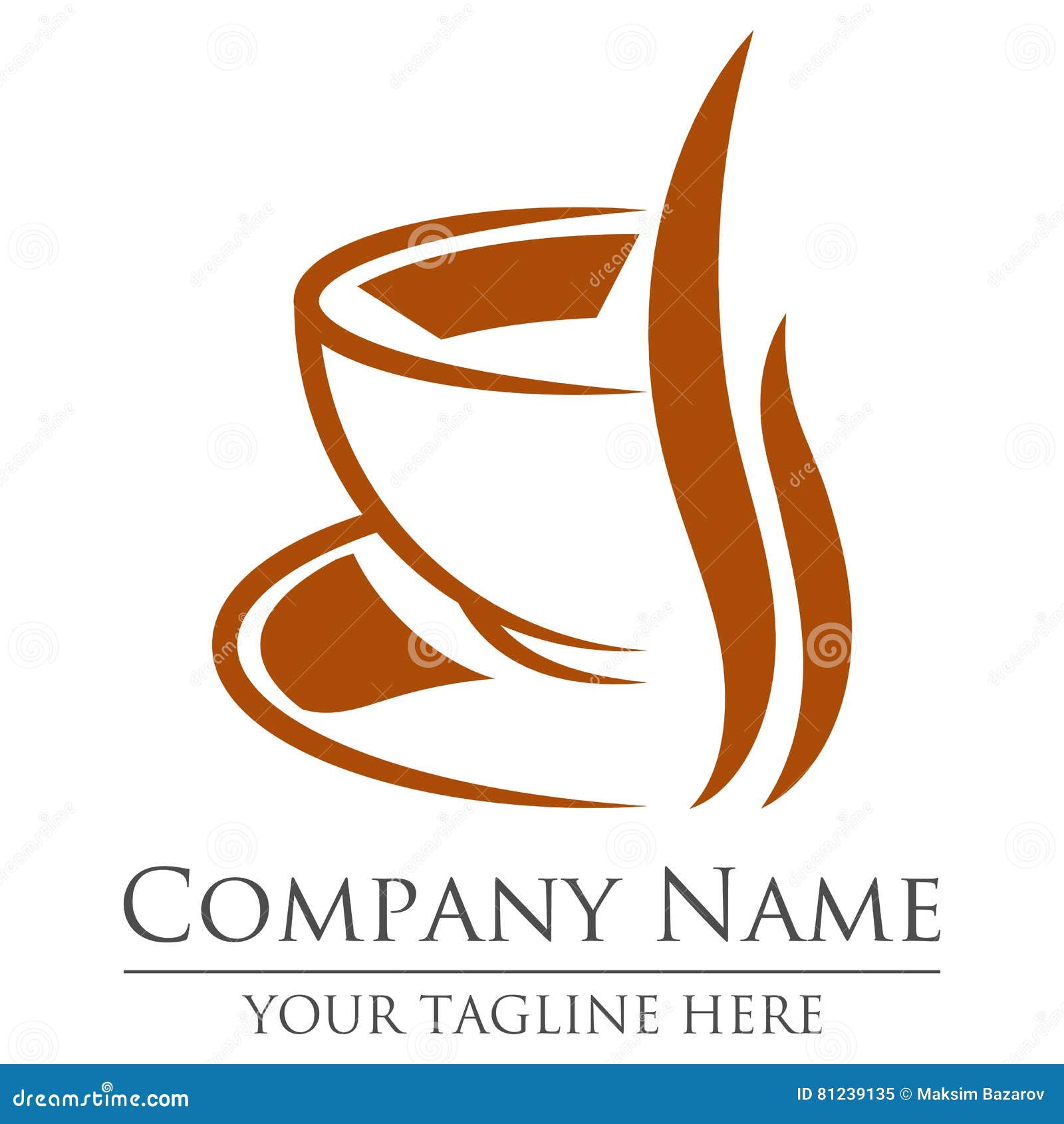 Cofe House Logo Template Design Stock Vector - Illustration of element ...