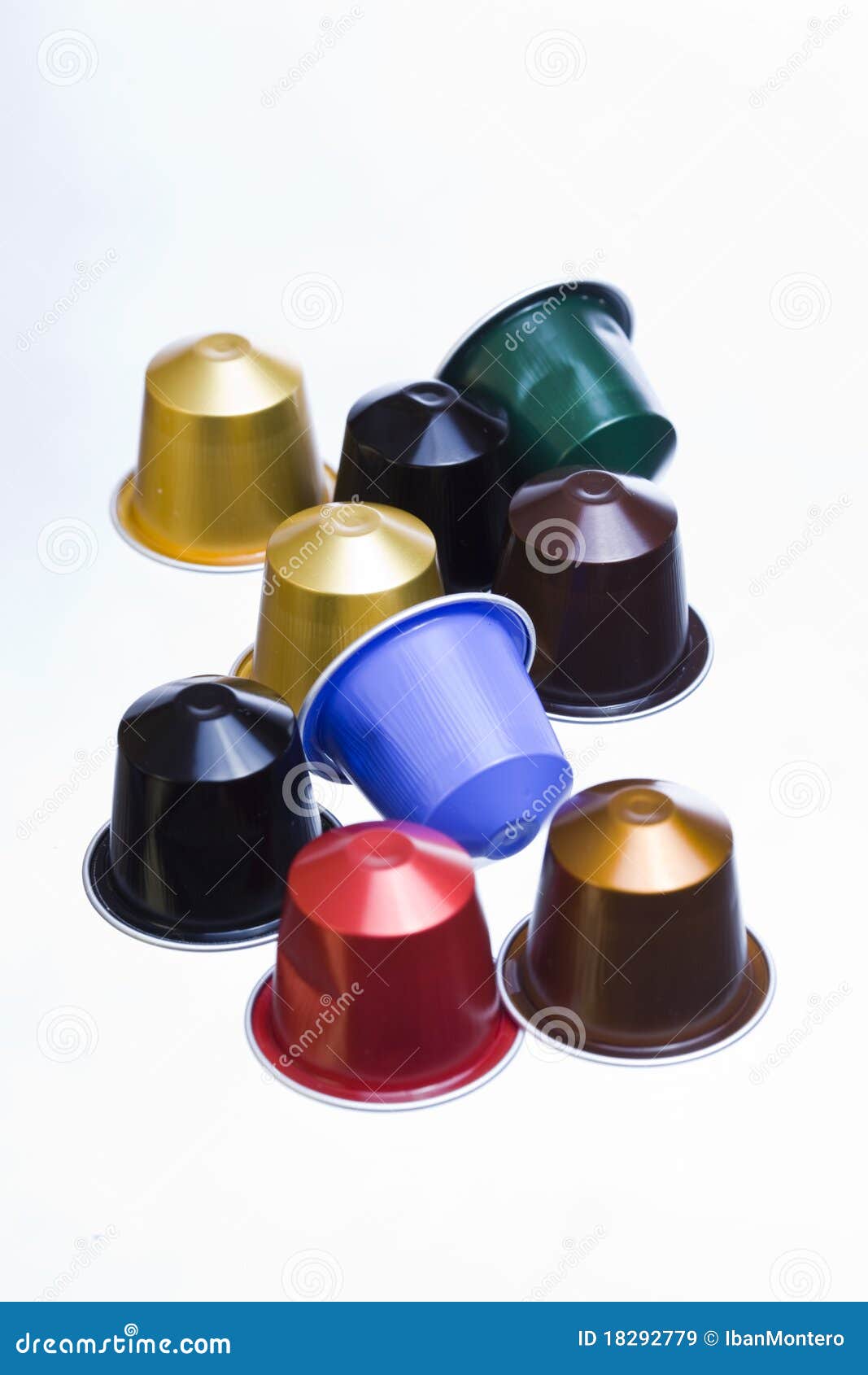 Cofee capsules stock image. Image of capsules, modern - 18292779