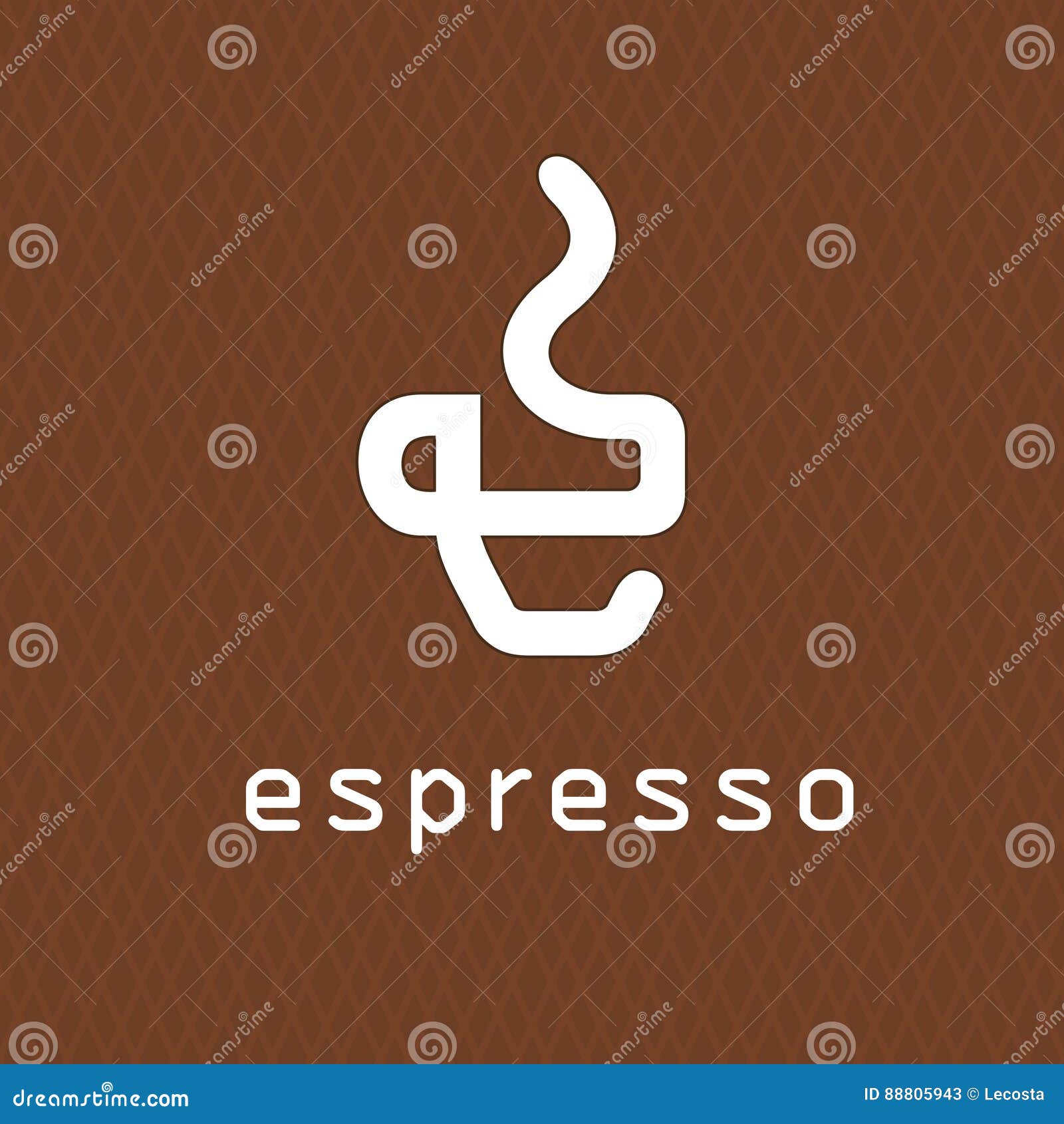 Cofee Logo Concept Business Vectror Stock Illustration - Illustration ...