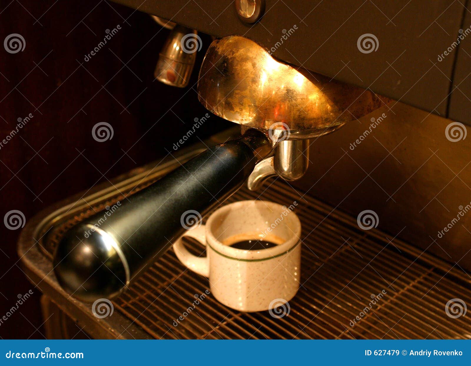 Cofee Machine stock image. Image of milk, steel, panel - 627479