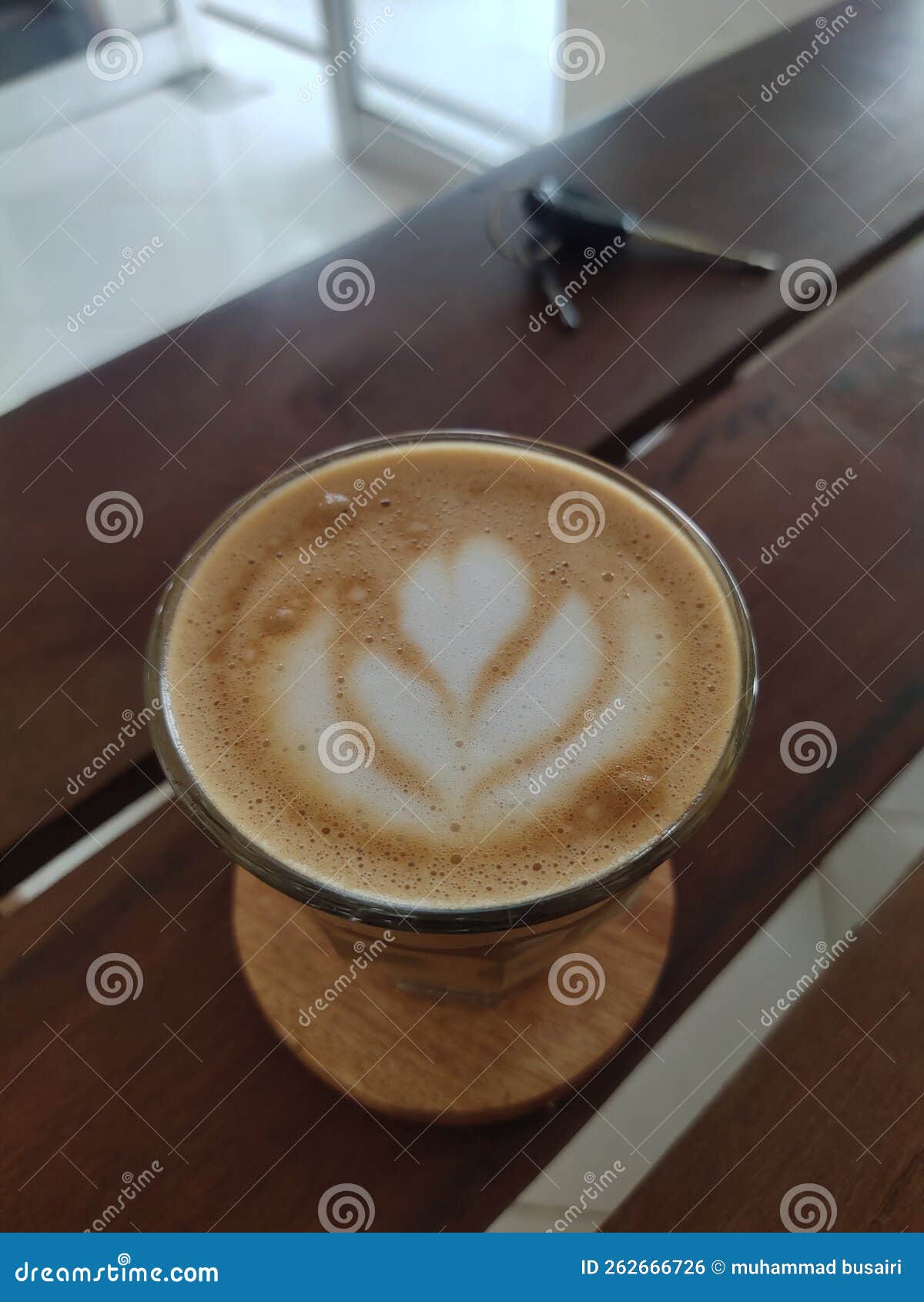 Coffe art latte stock photo. Image of fresh, latte, taste - 262666726