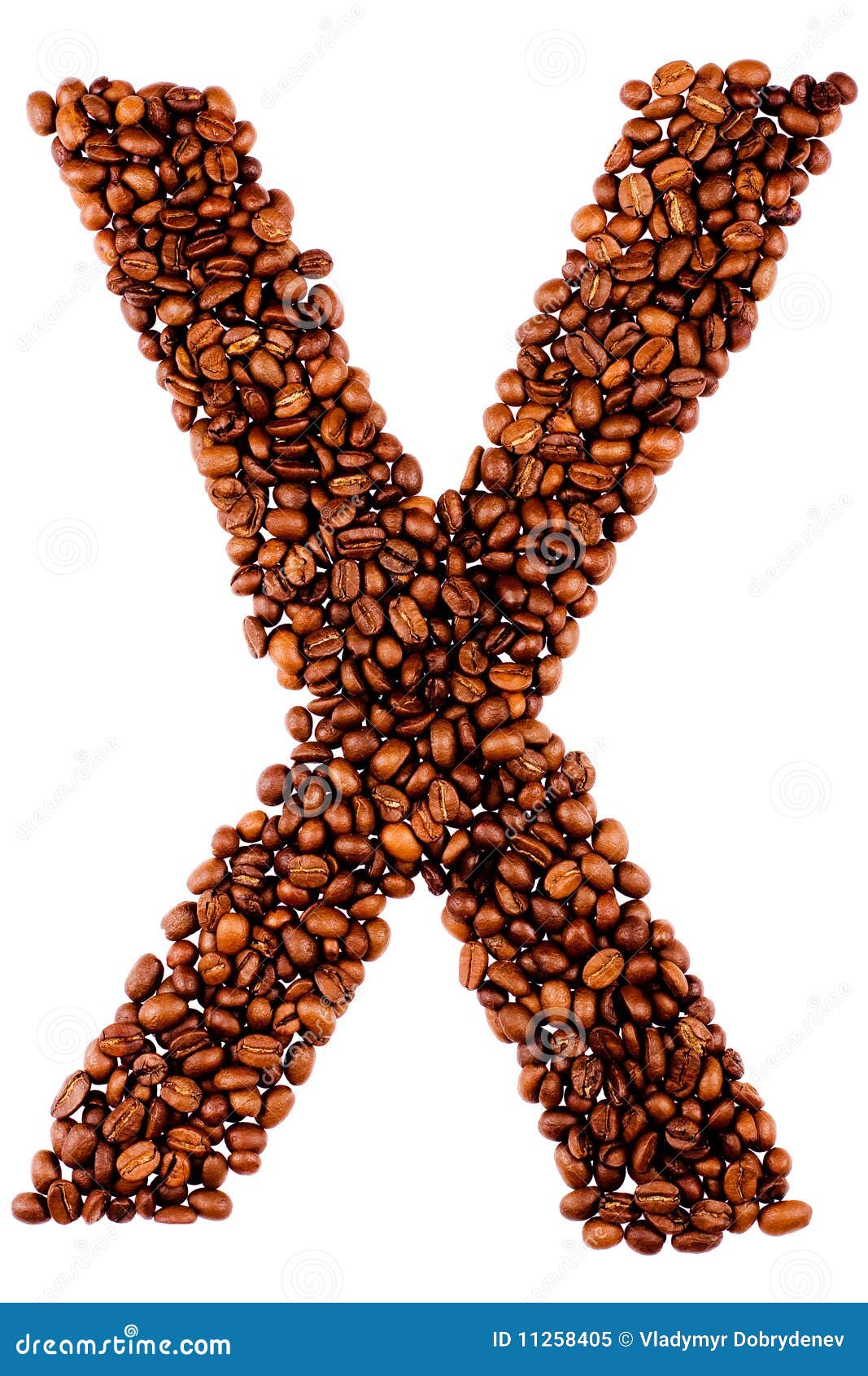 Coffe letter X stock image. Image of crop, black, brown - 11258405