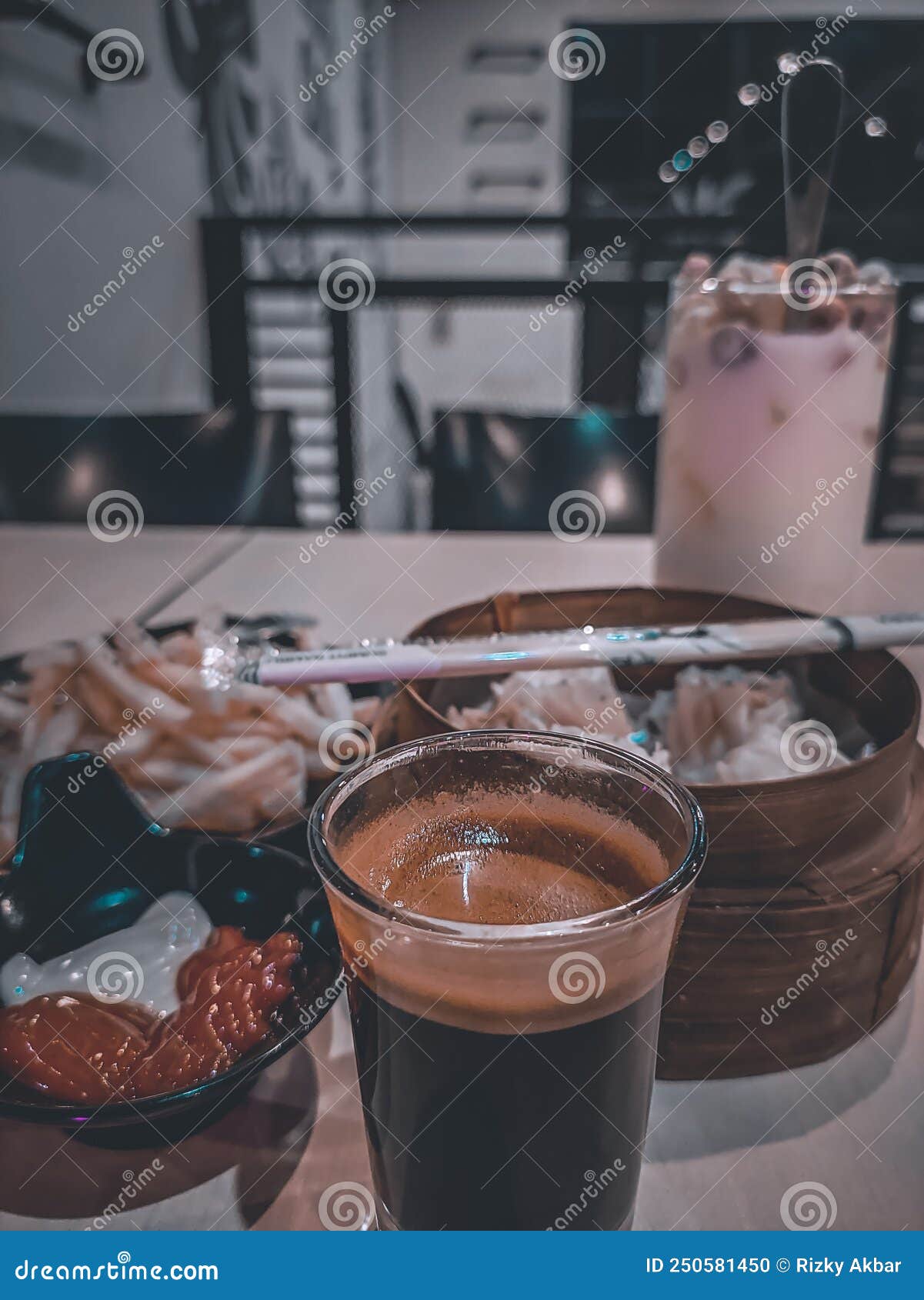 Coffee and night stock photo. Image of ekspresso, time - 250581450