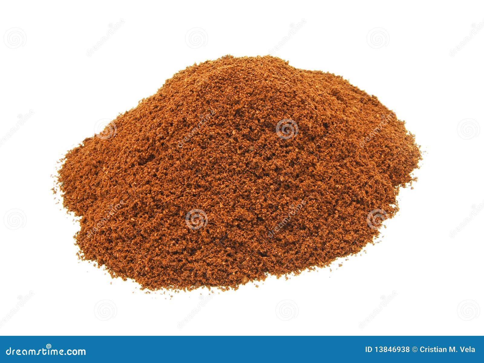 Coffe powder stock photo. Image of textured, pattern - 13846938