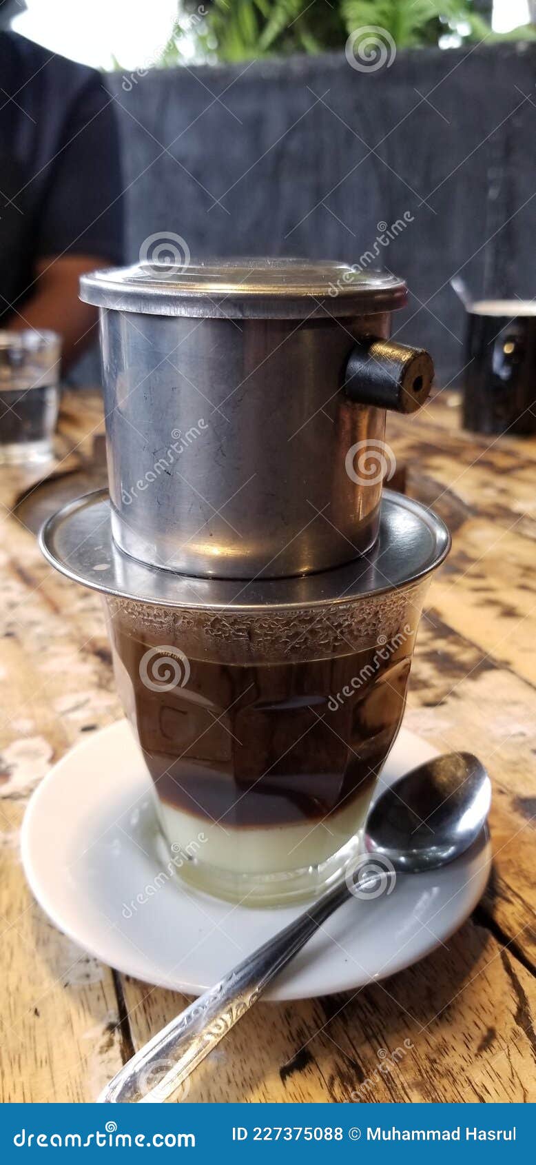 Coffe vietnam drip stock photo. Image of drip, vietnamese - 227375088