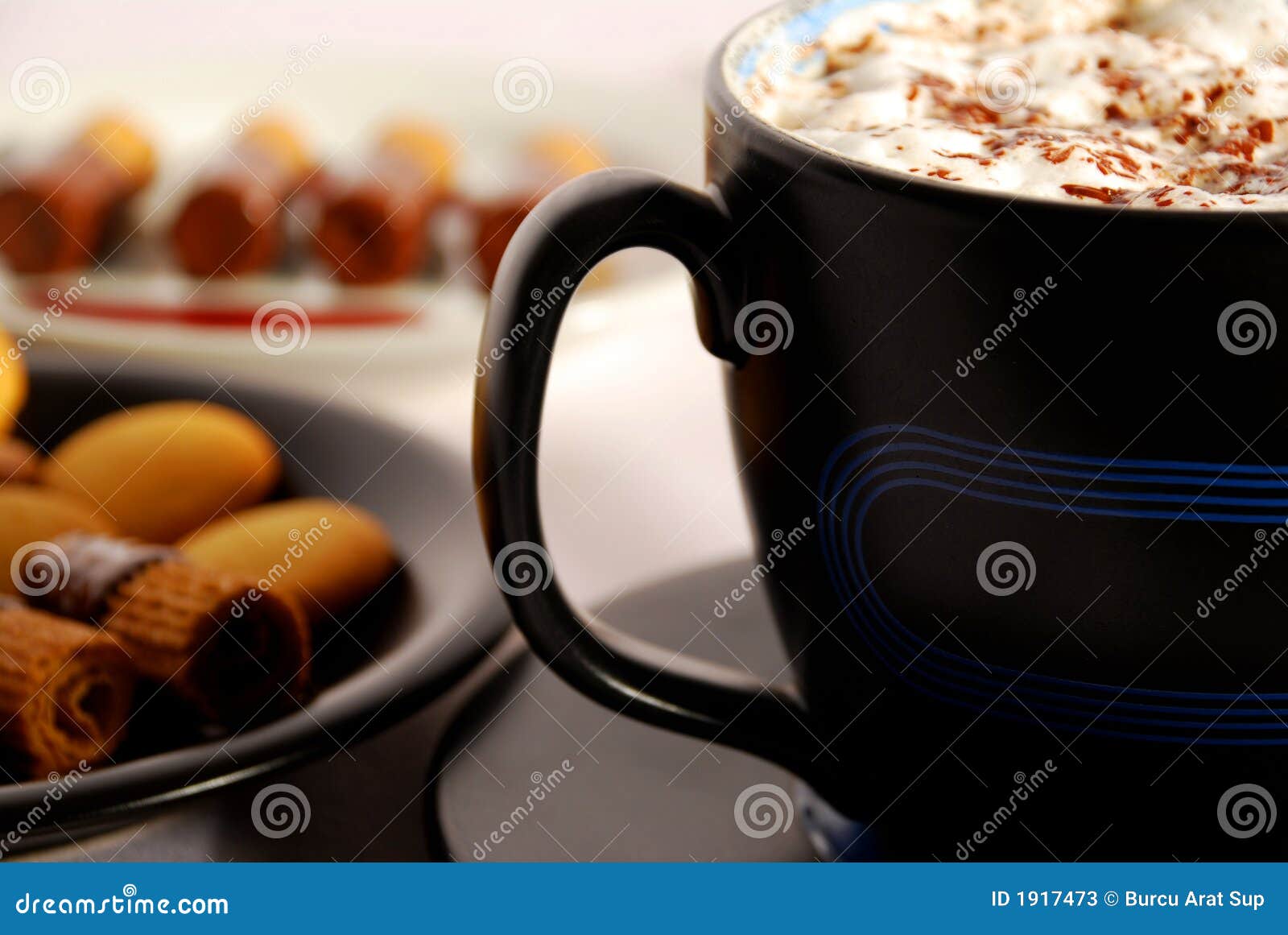 Coffee stock image. Image of food, plate, beverage, bake - 1917473