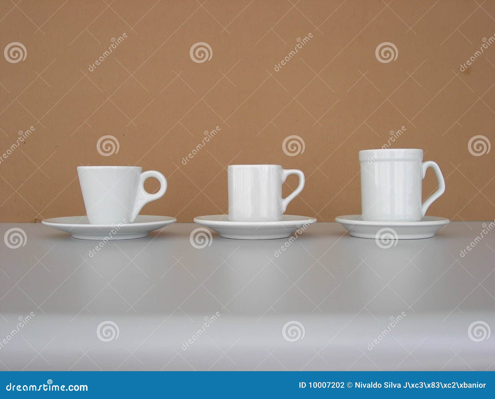 Coffee 3 cups stock photo. Image of coffee, restaurant - 10007202