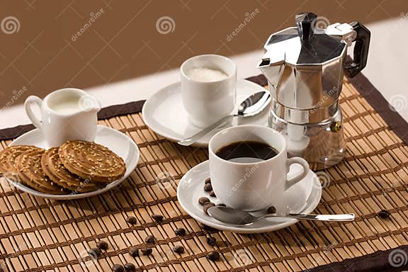 Coffee stock image. Image of spoon, grinder, cream, coffee - 6513589