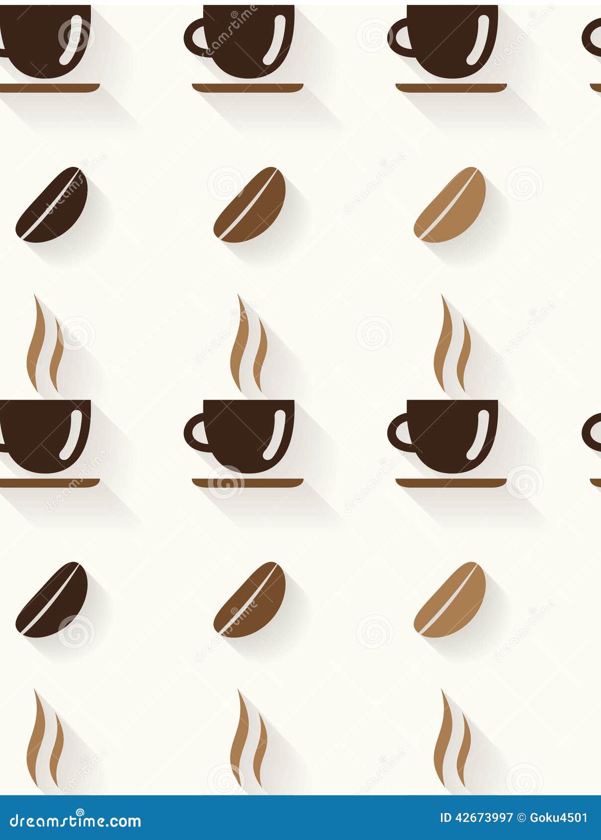 Coffee abstract pattern stock illustration. Illustration of making ...